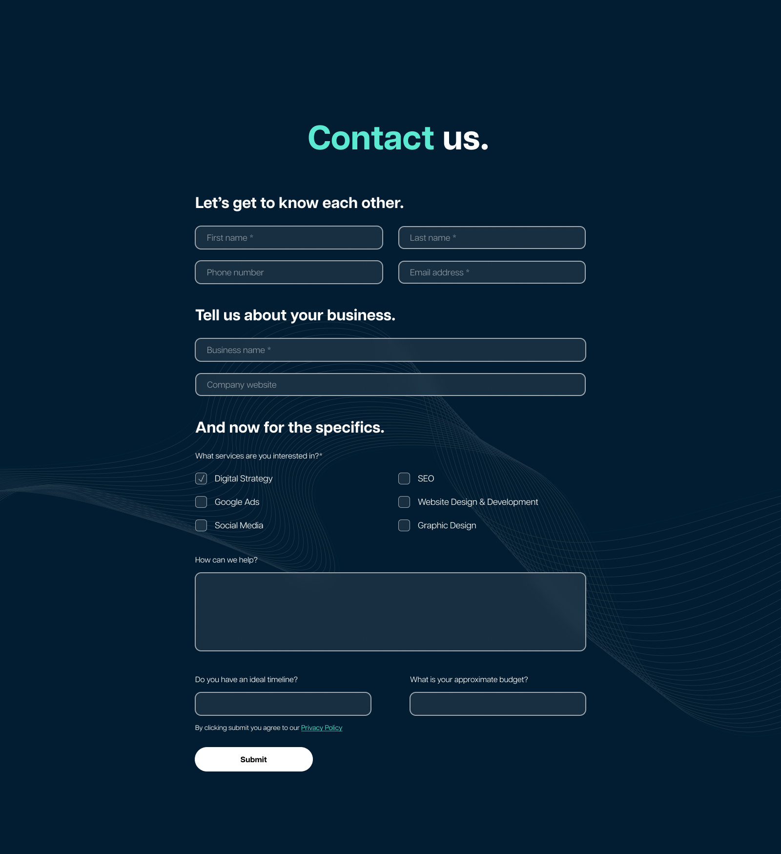 Contact Us | Request Your Free Digital Marketing Quote