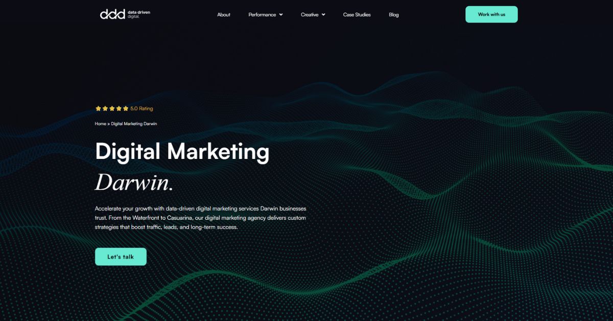 Digital Marketing Darwin | Data Driven Digital